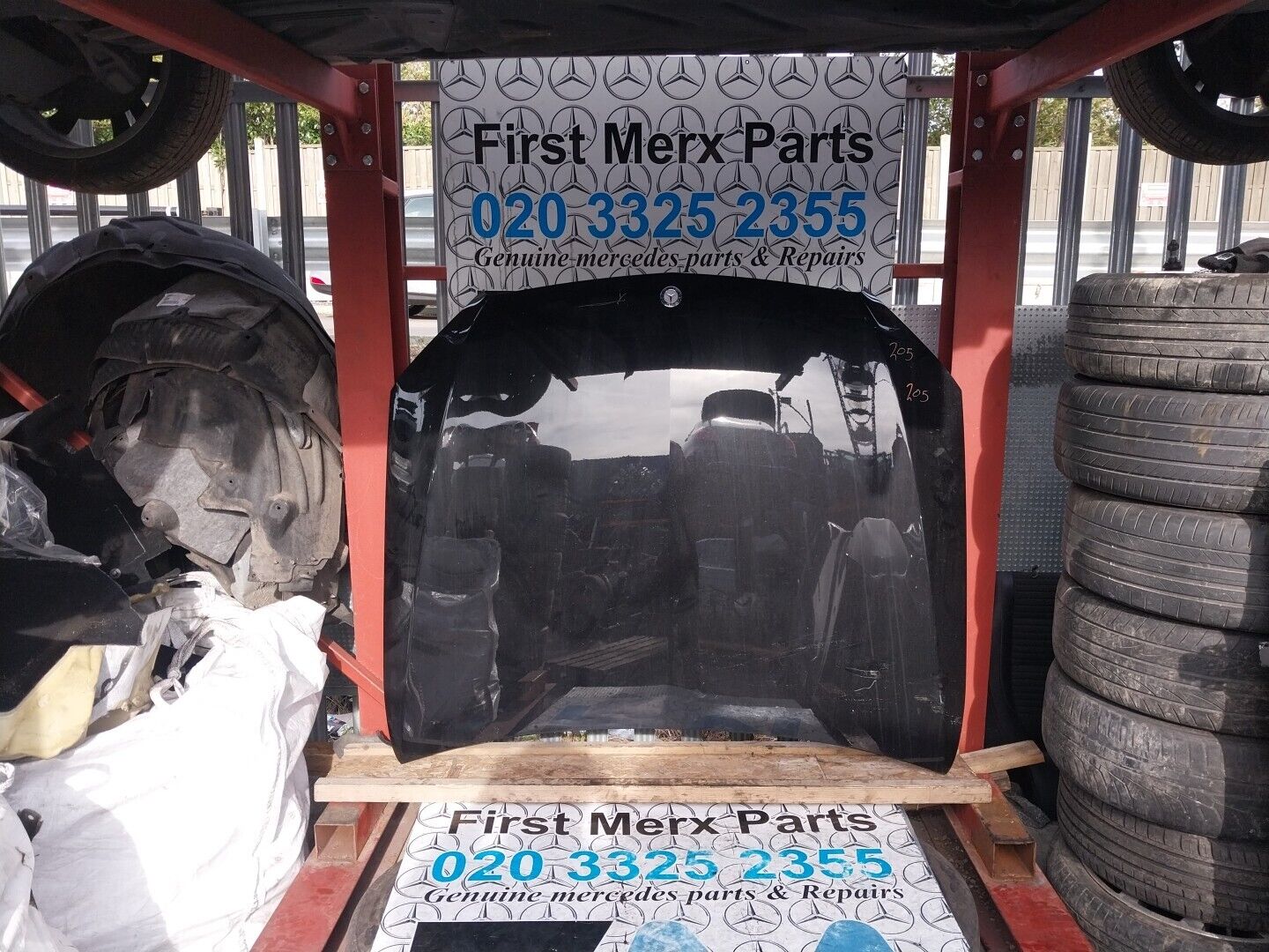 MERCEDES C CLASS W205 S205 2015-21 GENUINE ALUMINIUM BONNET HOOD PANEL ...