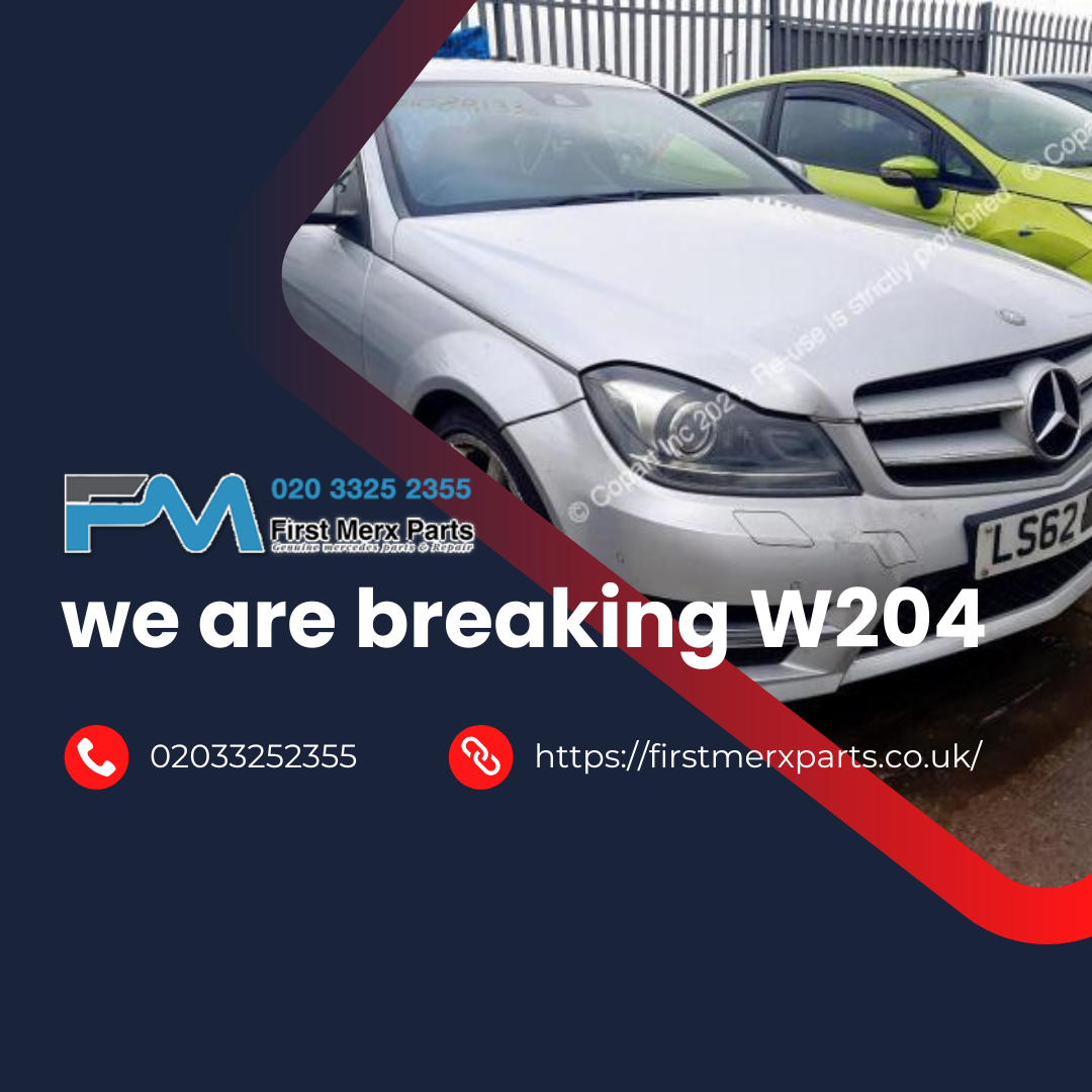 MERCEDES C-CLASS W204 - BREAKING / REAR BUMPER , BOOT AND ALLOY WHEELS ...