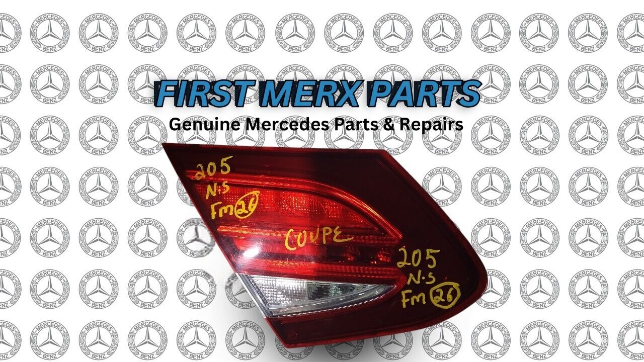 MERCEDES W205 COUPE PASSENGER SIDE INNER REAR LIGHT A2059066700 FM26 ...
