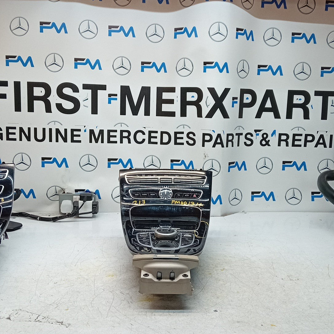 MERCEDES E-CLASS W213 CLIMATE & CENTRE CONSOLE A2138100815 COMPLETE FM ...