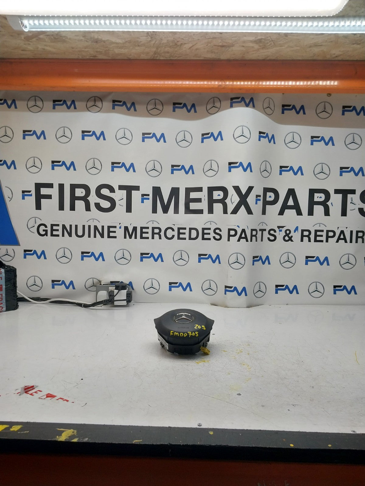MERCEDES C-CLASS W205 STEERING WHEEL AIRBAG 308998796162-AC FM00705 ...